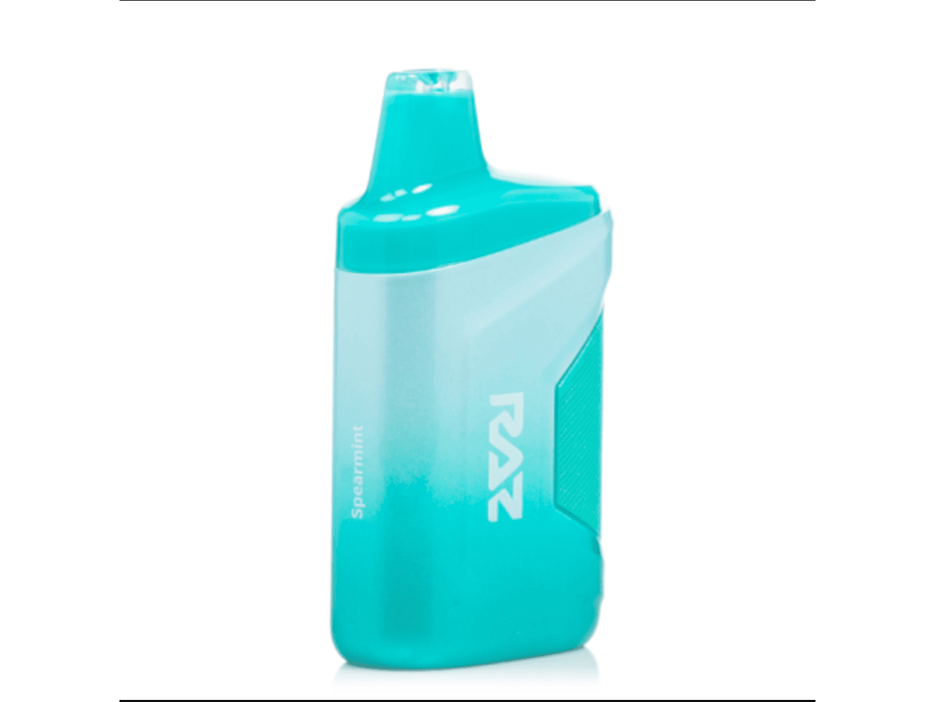 Spearmint - RAZ CA 6000 Puffs Zero Nicotine Disposable Vape – NicMafia