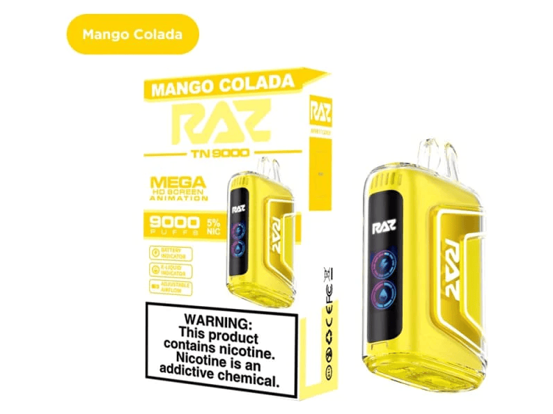 Mango Cola - RAZ TN9000 Disposable Vape – NicMafia