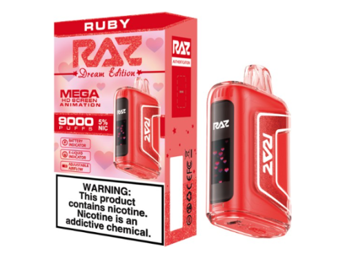 Ruby - RAZ TN9000 Disposable Vape – NicMafia