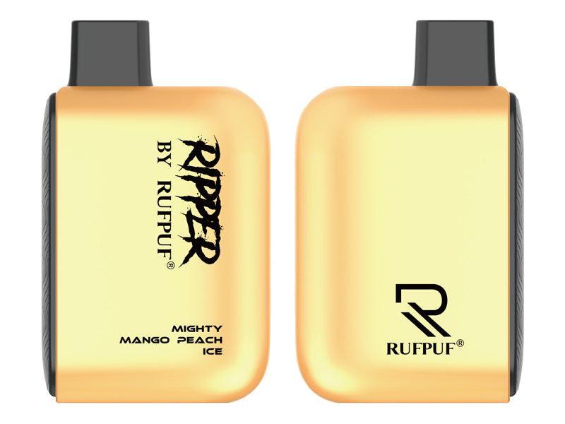 Mighty Mango Peach Ice Ripper By Rufpuf 7500 Disposable Vape – NicMafia
